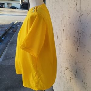 Vintage | Tops | Vintage Lemon Yellow Top | Poshmark